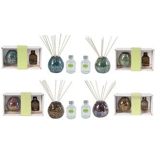 Mosaic Reed Diffusers - 9.75" - Multi-Color - 4ct - Bed Bath & Beyond - 39875675